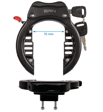 BRN No.1 LUCCHETTO AD ARCO LOCK - Fiido Ireland ebikes ecargos sales ...