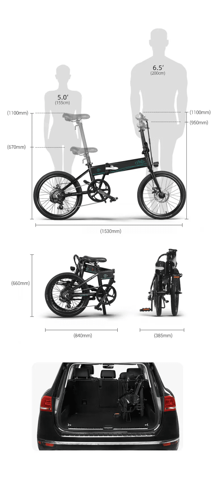 FIIDO D4S Folding Electric Bike | FIIDO Ireland